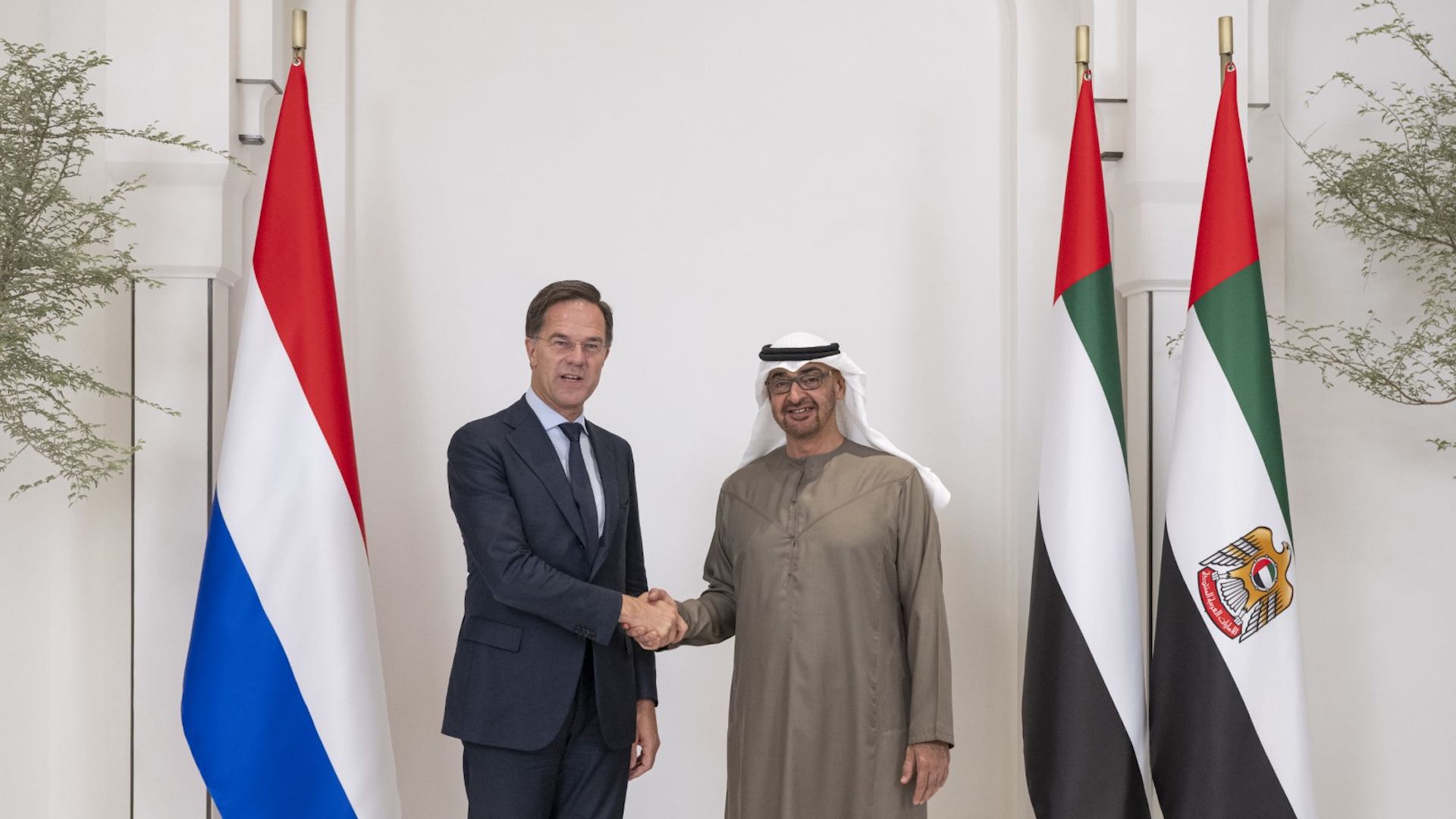 Leaders of UAE and Netherlands convene to reinforce mutual cooperation ...